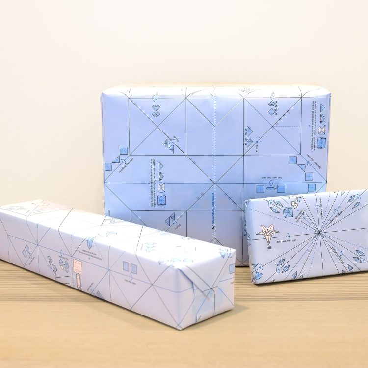 Ilovehandles - Origami Wrap | Gessato Design Store