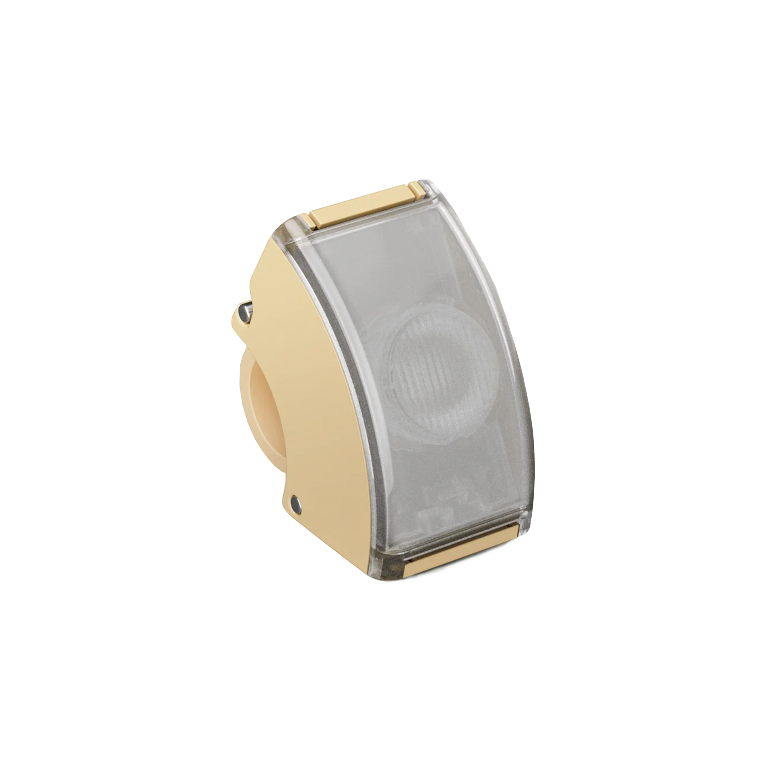 Bookman - Curve Front Bike Light, Beige | Gessato Design Store